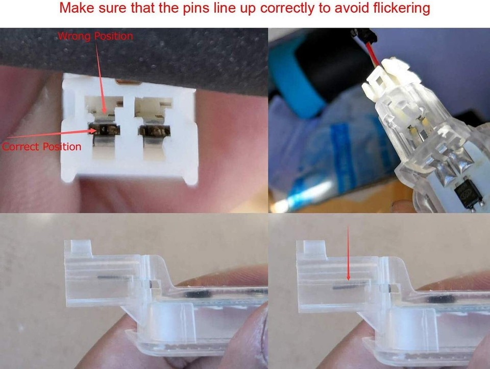 18-SMD Super Bright Red Full LED Trunk Cargo Area Light Assembly For ...