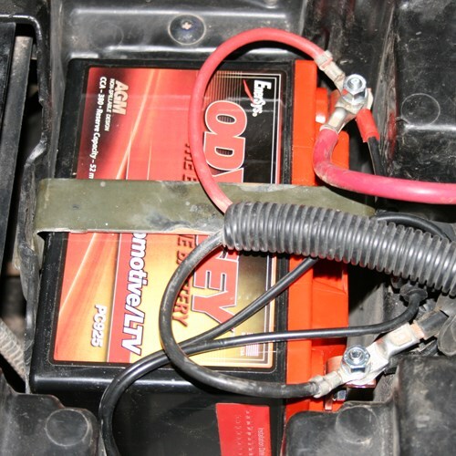 Odyssey Battery "L" Copper Adapter Terminal Brackets Kit Polaris Ranger ...