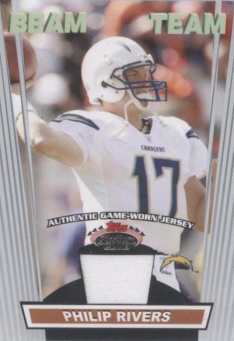 2008 Topps Stadium Club - Beam Team Relics Philip Rivers #BTR-PR (MEM ...