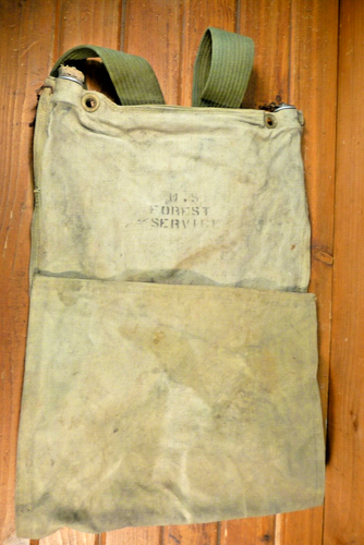 Vintage Forest Service Water Bag USFS Canvas Backpack Water Pack | eBay
