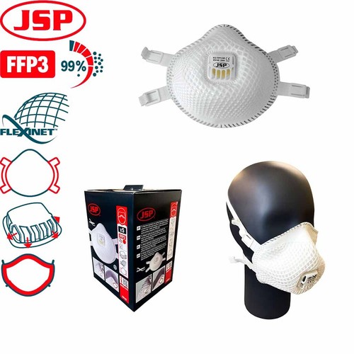 JSP Flexinet 832 Valved FFP3 Face Mask | eBay UK