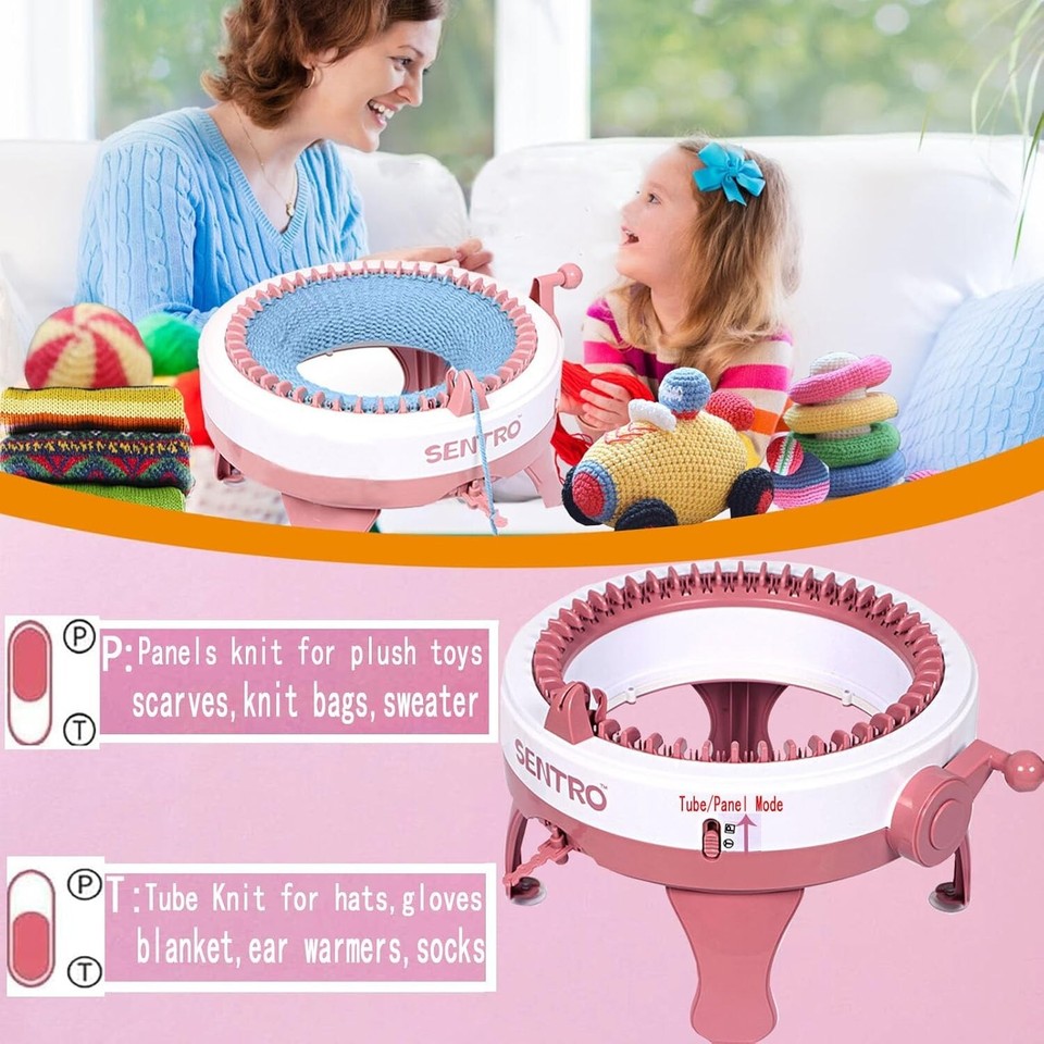 Sentro 40 Needles Knitting Machine, Smart Automatic Knitting Machine ...