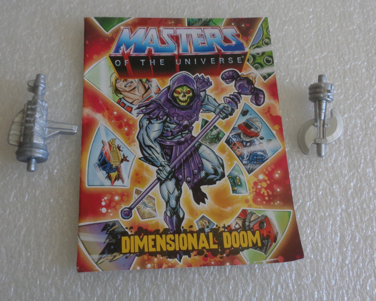 2021 MATTEL MOTU HE-MAN MASTERS OF UNIVERSE ROBOTO ORIGINS 100% w/COMIC