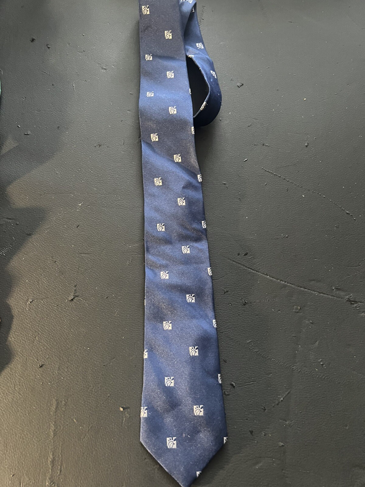 Chick-fil-A Vintage Series Skinny Tie Blue CFA Icon - Gem