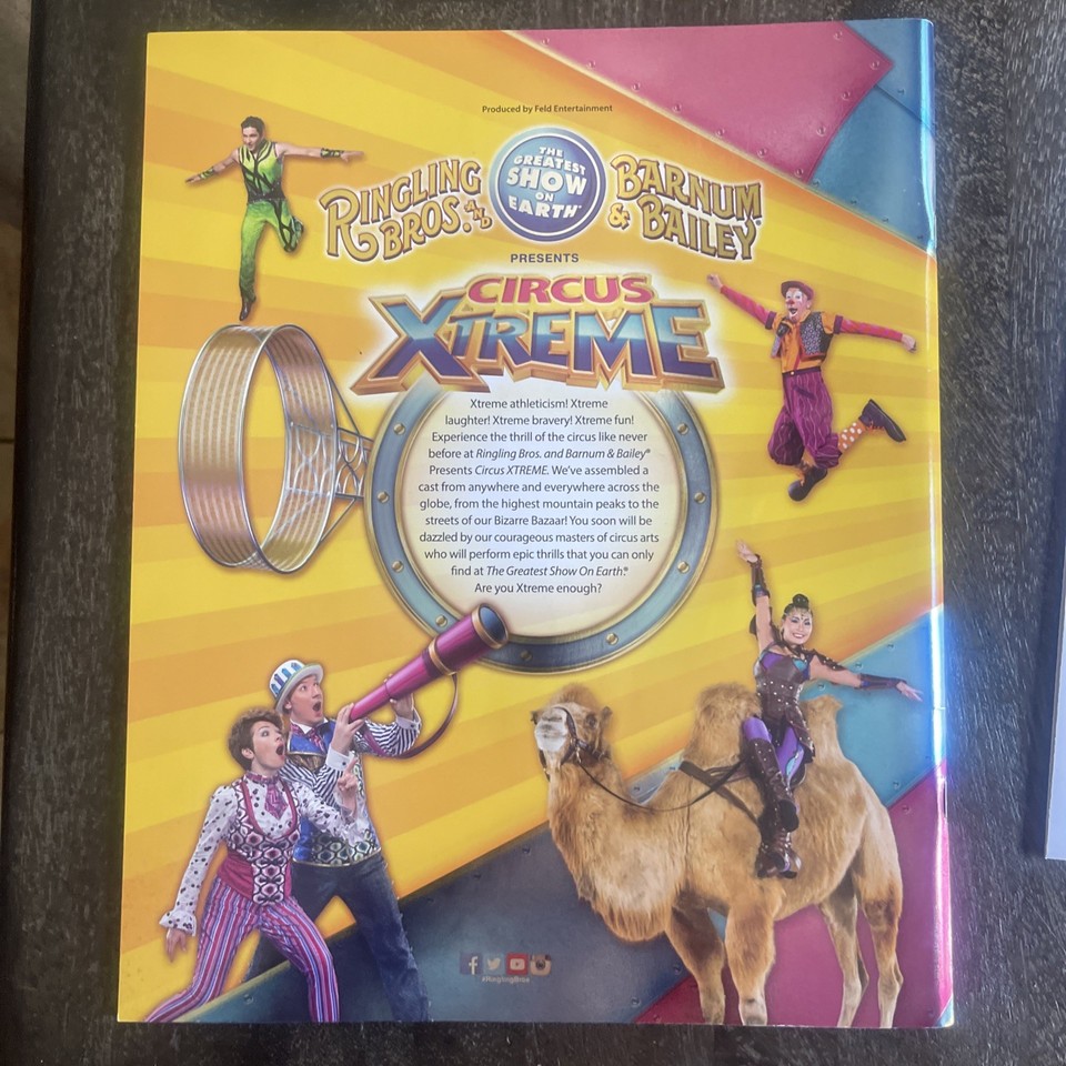 Ringling Bros. and Barnum & Bailey Presents Circus Xtreme (Souvenir Program) | eBay