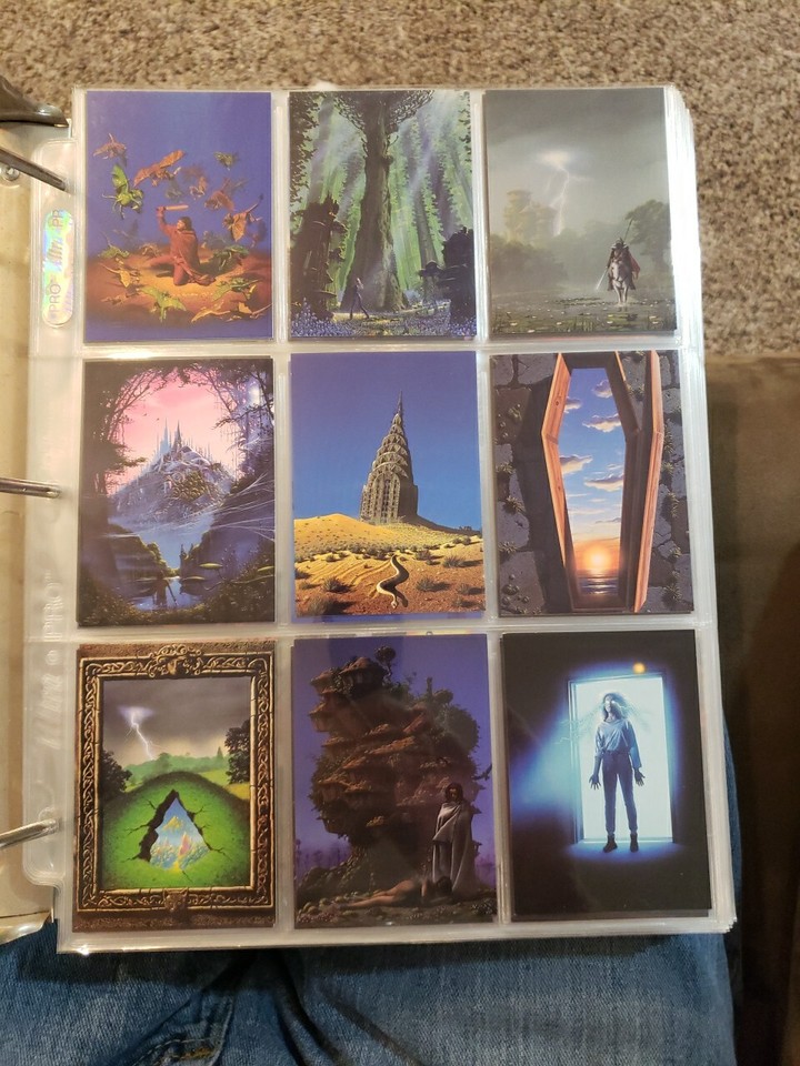 The Fantasy Art Of Tim White FPG 1994 Complete Trading Card Set of 90 ...