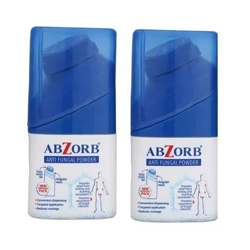 Abzorb Antifungal Dusting Powder Skin Irritation, Redness, Itching 50g ...