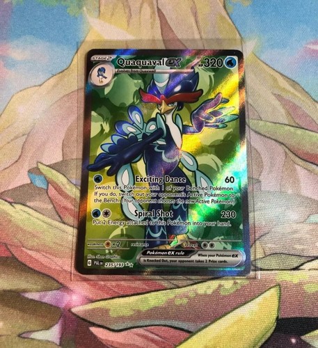 Quaquaval ex - 235/193 - Pokemon Paldea Evolved Full Art Ultra Rare ...