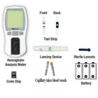 Hemoglobin Meter Hemoglobin Test Meter Kit Anemia Monitor Analyzer + 75 ...