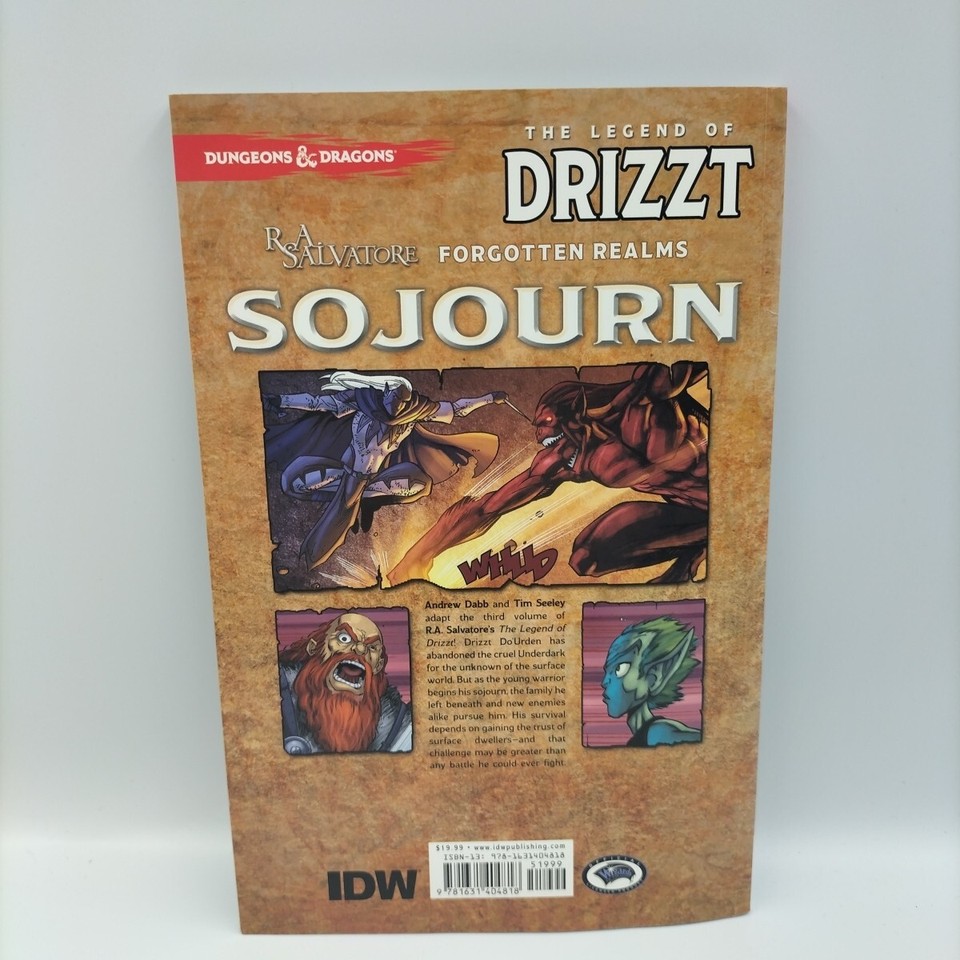 Forgotten Realms The Legend of Drizzt Sojourn Dungeons & Dragons TPB ...