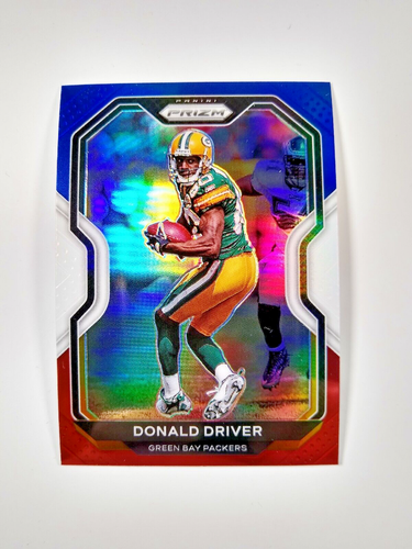 2020 Panini Prizm Red White Blue Prizm Donald Driver #214 | eBay