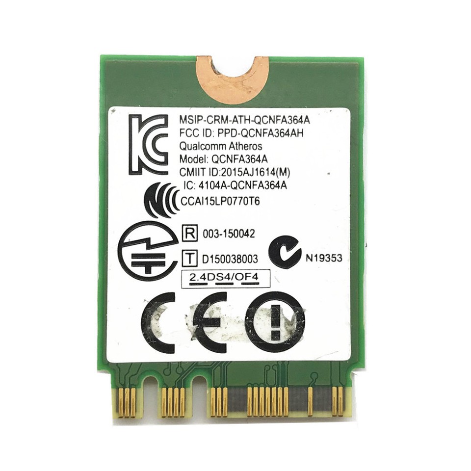 Atheros Killer 1535 AC NGFF QCNFA364A Dual band WiFi 867M BT4.1 ...