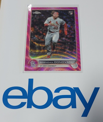 2022 Topps Chrome Mise à Jour Brendan Donovan - Rose Vague - Baseball ...