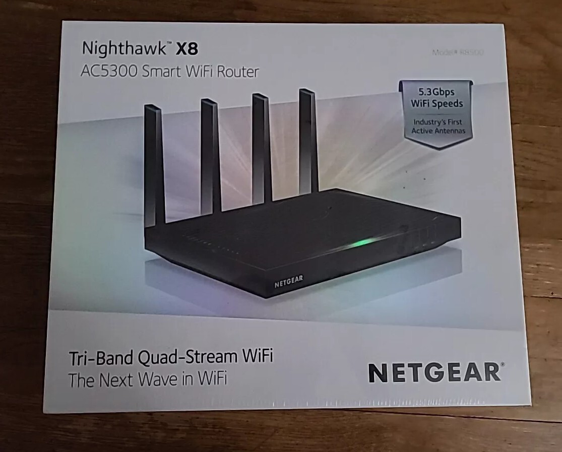 Netgear Nighthawk X8 AC5300 WIFI Router Wireless Router *New In Box ...