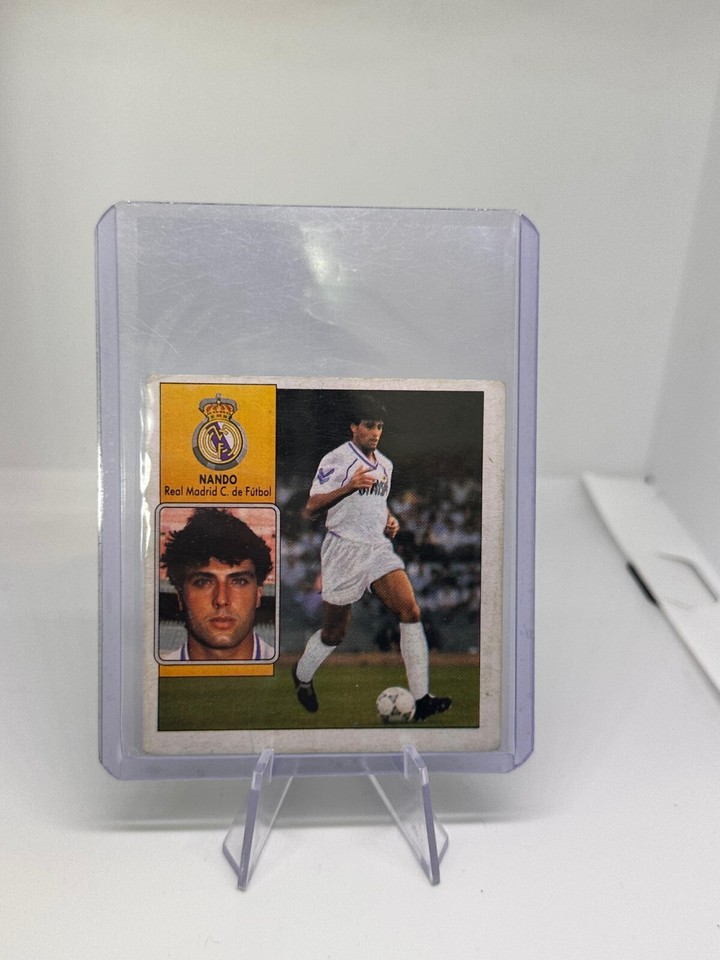 Nando Real Madrid LIGA ESTE 92 93 1992 1993 | eBay