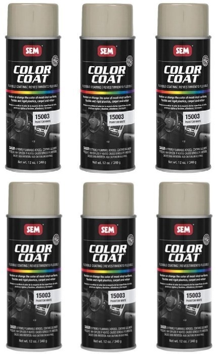 SEM 15003, Phantom White, Color Coat Vinyl Paint, Aerosol (6 Pack) | eBay