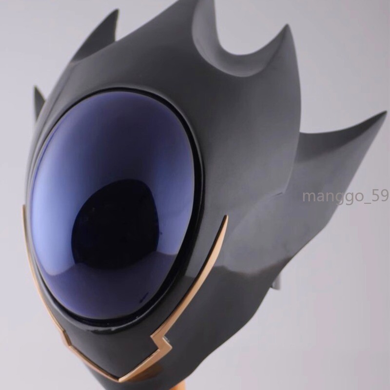Code Geass Lelouch Zero Helmet Mask FRP Unisex Cosplay Props Halloween ...