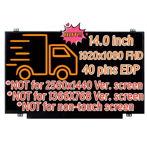 For Lenovo ThinkPad T480S 20L5 20L6 FHD Touch LCD Screen Display ...