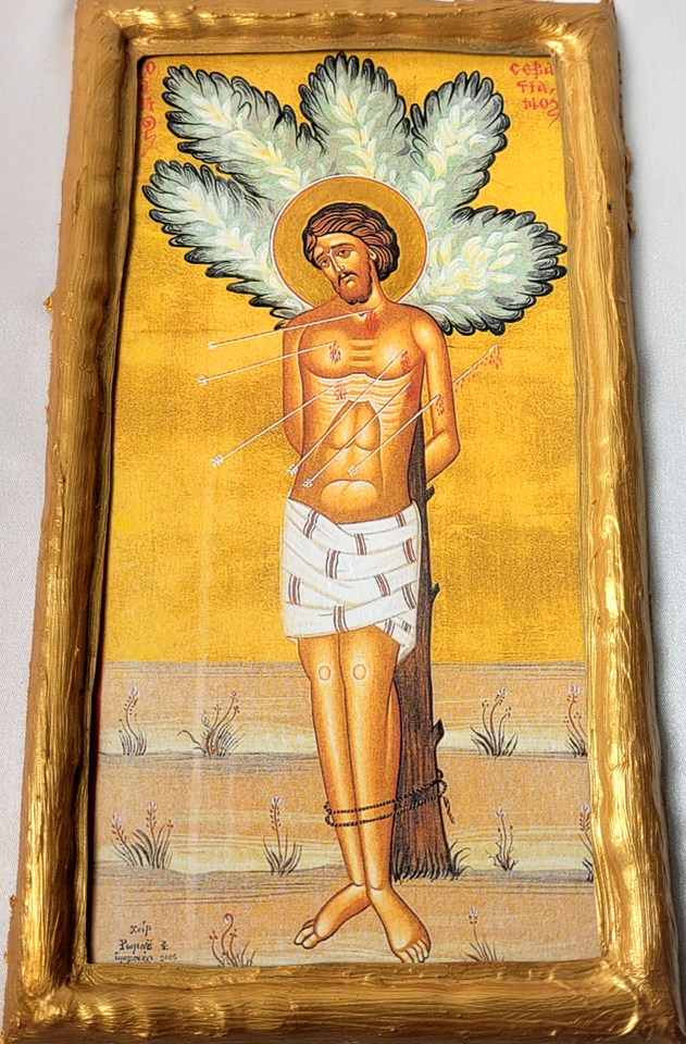 Saint Sebastian Sebastianus Martyr Greek Eastern Orthodox ...