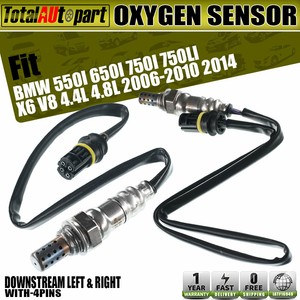 2x Oxygen Sensor for BMW 550i 650i 750i 750Li X6 06-14 Downstream Left ...