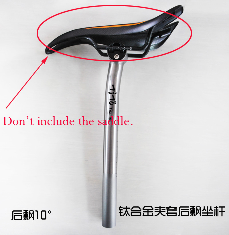 Titanium Alloy Seatpost 27.2 31.6 Bicycle Bike Setback Seat post *350 ...