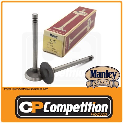 EXHAUST VALVE 1.418" HEAD FORD 2000 2LTR. PINTO 4.340" LENGTH 8mm STEM ...