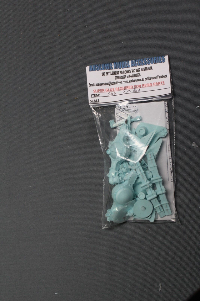 Auslowe SK3, 1/25th scale, resin, 60,000lb suspension kit w/instruction ...