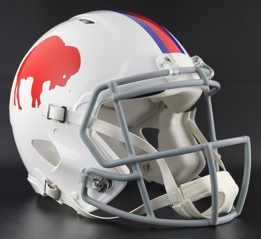 BUFFALO BILLS NFL Full Size REPLICA Throwback Football Helmet | eBay