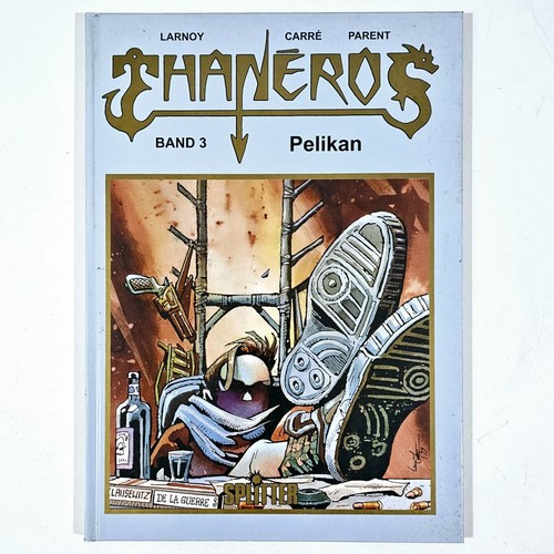 1995 Splitter Fantasy Comic Thaneros #3 German Pelikan HC Larnoy Carré ...