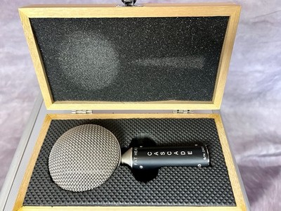 Legendary Cascade FatHead Ribbon Microphone In Wooden Box With Case | eBay