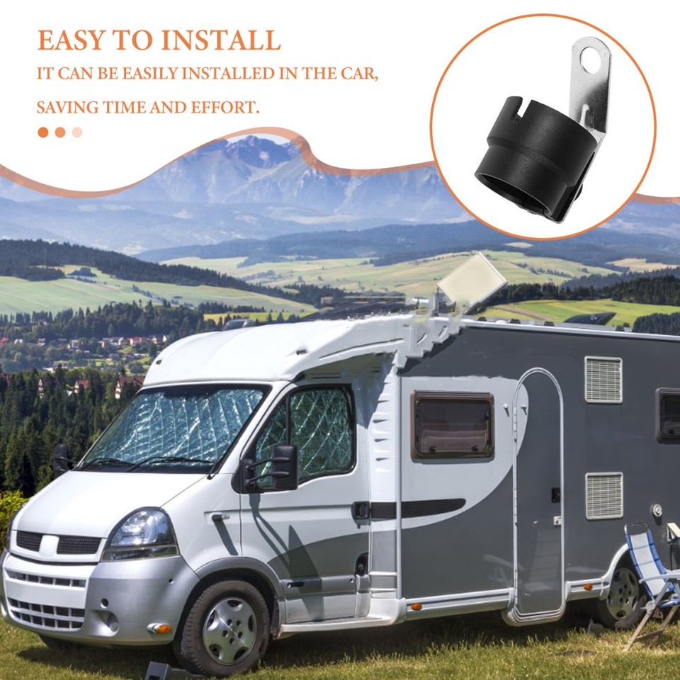 Trailer Plug Holder 7 Pin Trailer Socket Bracket Towing Trailer ...