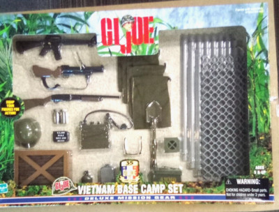 1999 Hasbro GI JOE Authentic Equipment VIETNAM BASE CAMP SET NEW | eBay