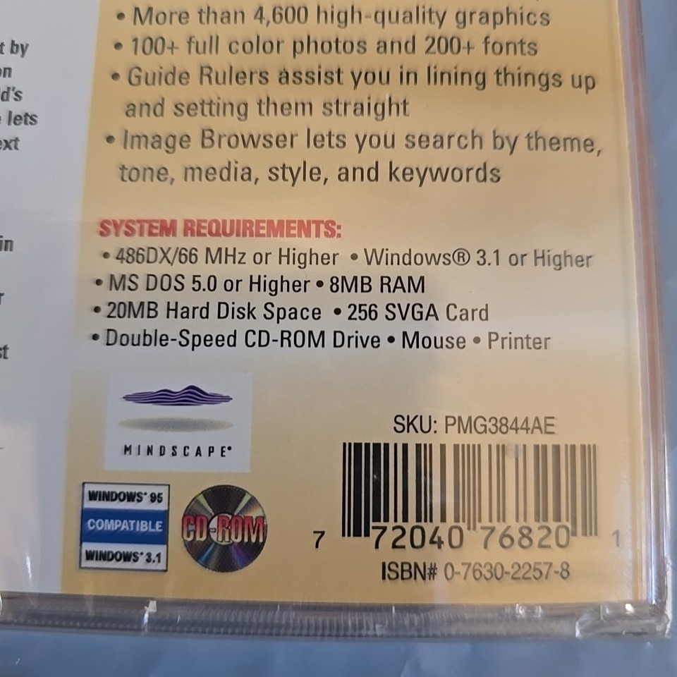 PrintMaster Gold Classic - 1998 SoftKey PC Computer CD Software - NEW & SEALED! 772040768201| eBay