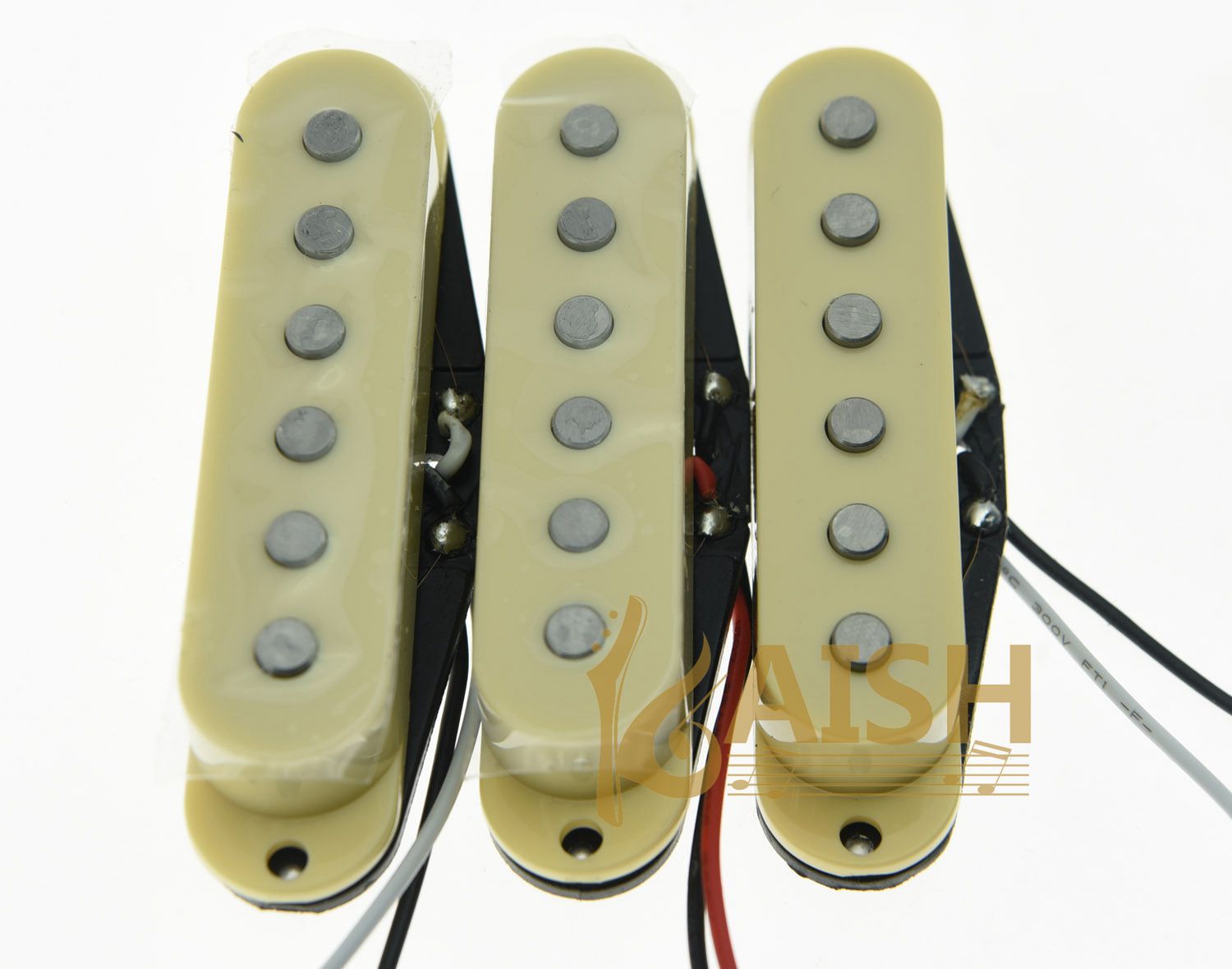 Flat Pole Alnico 5 Single Coil Pickups High Output Sound for Strat ...