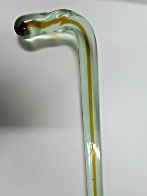 Antique Victorian Glass Parade Cane 1890's | eBay