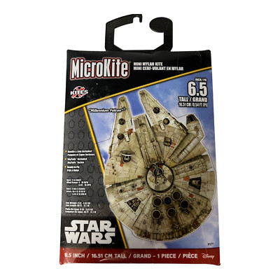 Disney Star Wars Microkite Mini Mylar Kite 6.5" Millennium Falcon ...
