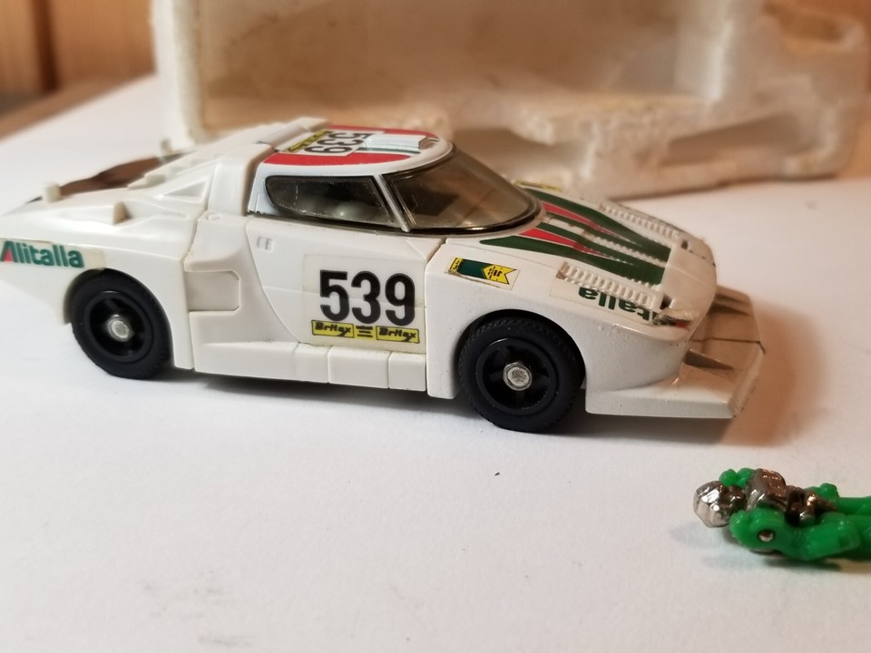 Takara Vintage Transformers G1 Diaclone Lancia Stratos Figure Wheeljack ...