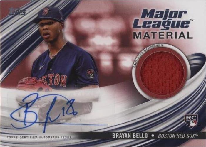 2023 Topps Series 2 - Major League Material Autographs Brayan Bello # ...
