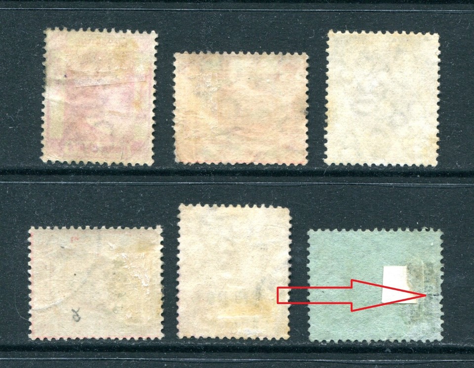 Old China Hong Kong GB QV/KGV 6 x Stamps Used with Chefoo CDS Pmks | eBay