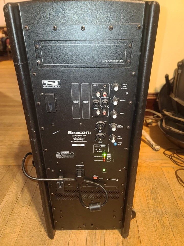 Anchor Beacon BEA-7500 Line Array System Black | eBay