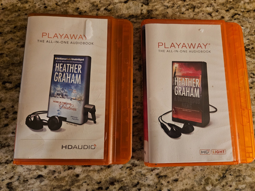 2 Playaway Digital Audio Books: Unabridged by Heather Graham (free ...