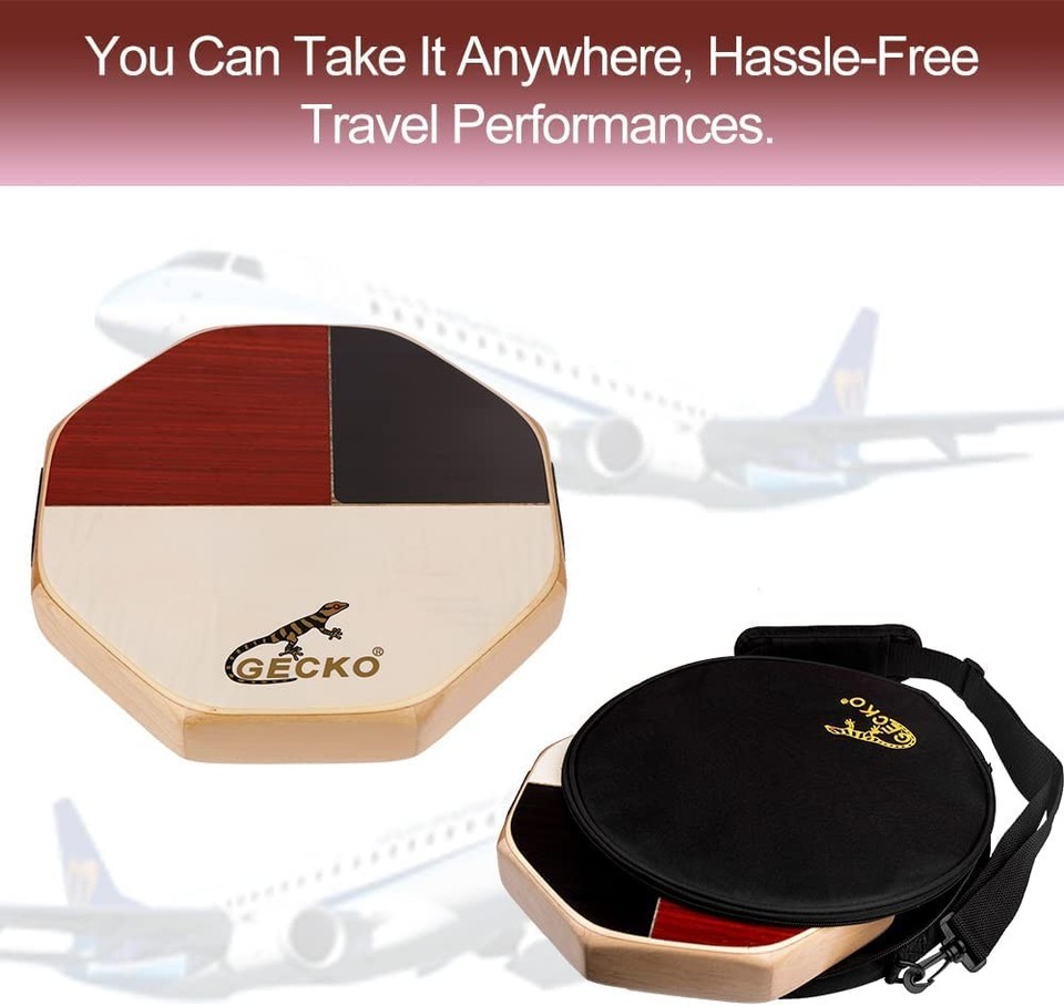 Cajon, Portable Box Drum with Storage Bag, Hand Drum, Percussion ...