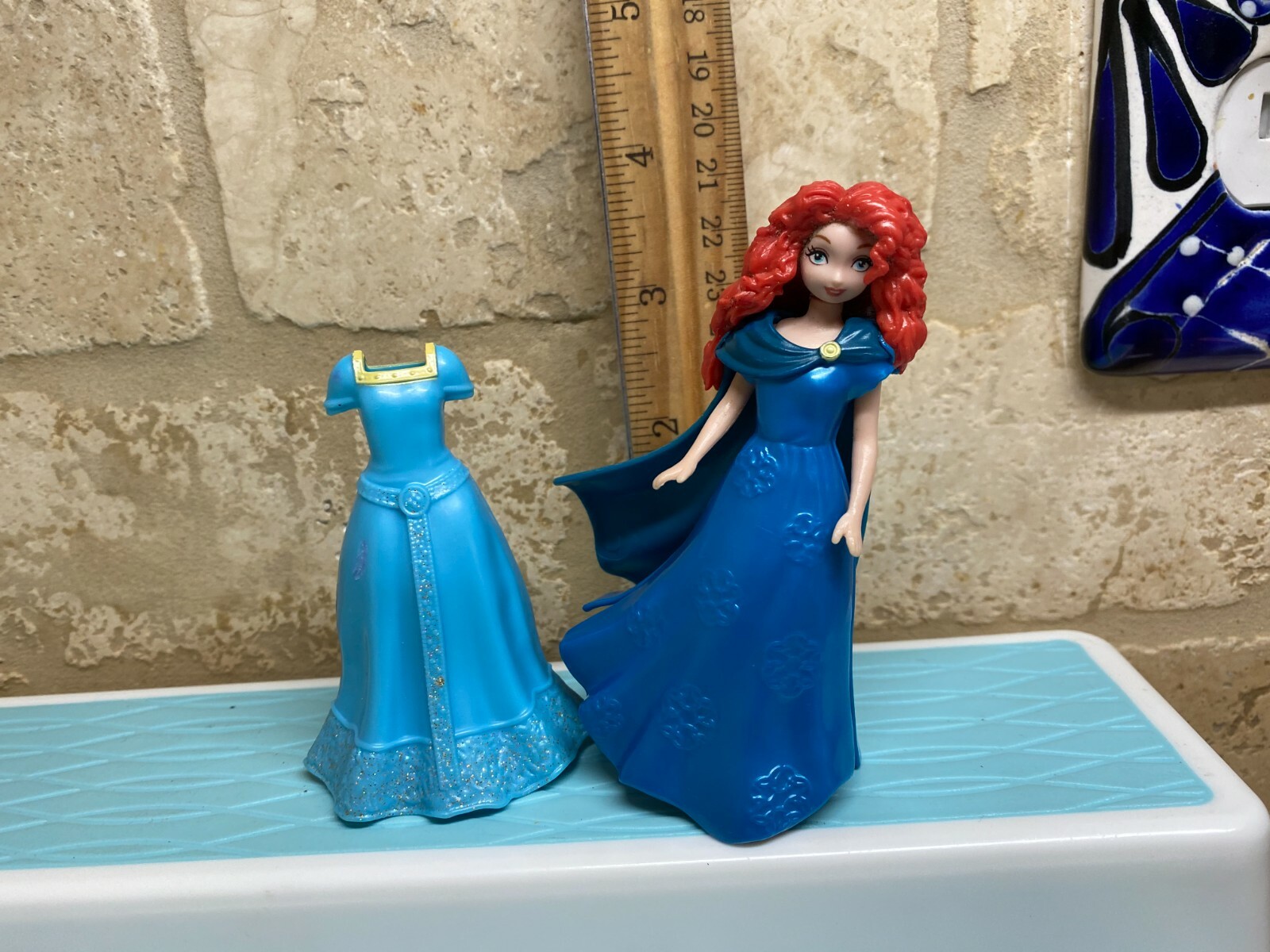 Disney Princess Merida Brave Polly Pocket doll Magiclip , Magi clip ...