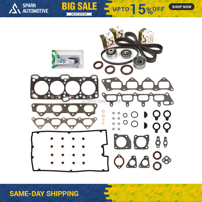 Head Gasket Set Timing Belt Kit Fit 93-98 Plymouth Eagle Mitsubishi ...