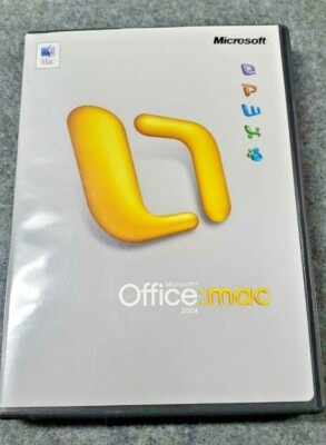 Microsoft Office 2004:mac DVD/Manual/Case (FC12-2-G770) | eBay