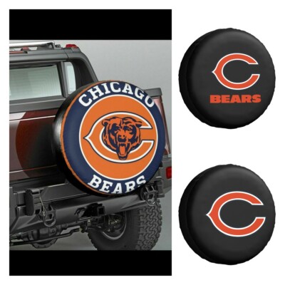 Chicago Bears Auto Car Tire Cover Car Accessories Spare Tire Cover ...