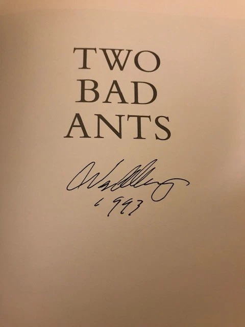 Chris Van Allsburg Two Bad Ants