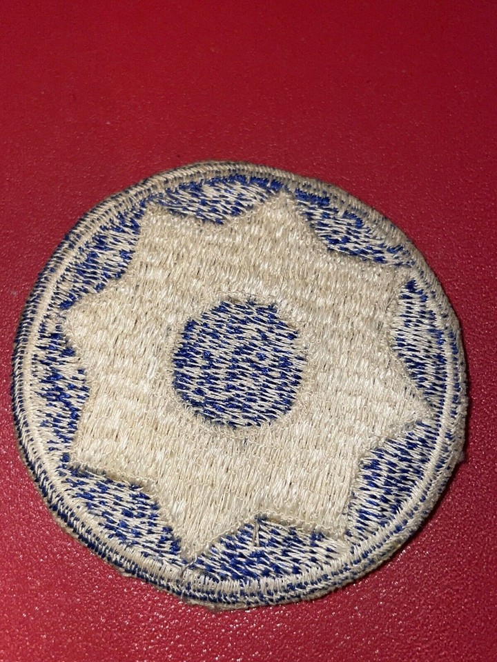 WW2 8th Service Command SSI Patch (SS) | eBay