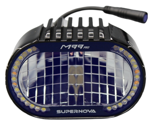 Supernova M99 PRO FLYER FIT Scheinwerfer 1600 Lum e-45 LED E-Bike Licht ...