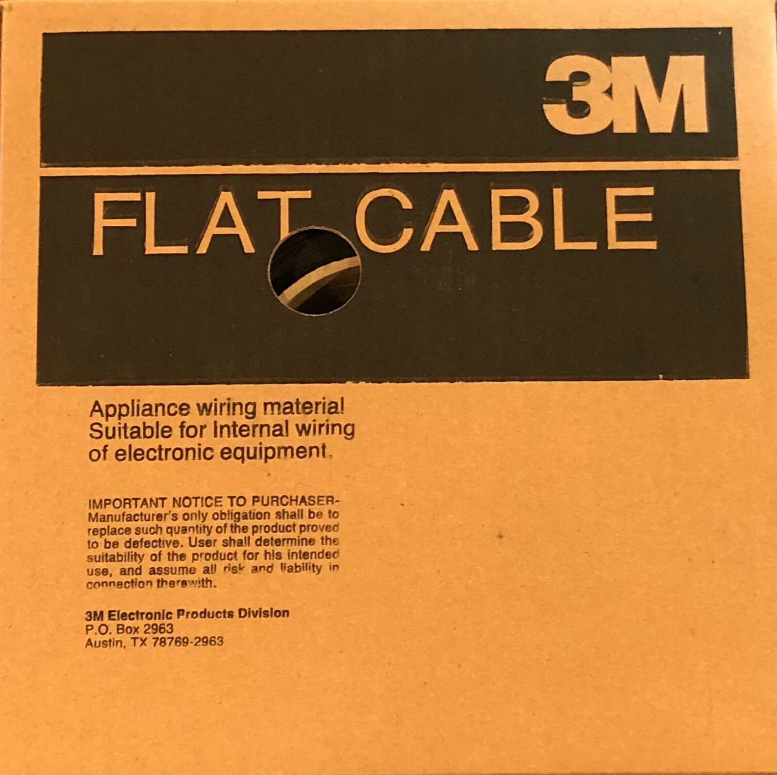 (1 ft.) 3M 3811/60 Flat Ribbon Cable, 26 AWG, 300V, 60C, 0.05 Pitch | eBay
